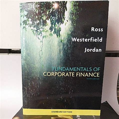 Jual Fundamentals Corporate Finance Ninth Edition Shopee Indonesia