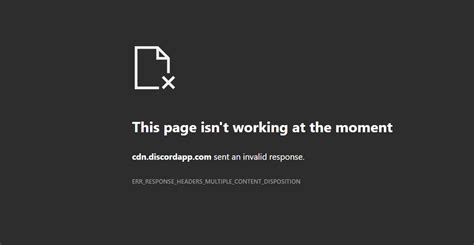 Discord Err Response Headers Rdiscordapp
