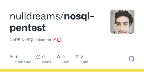 Github Nulldreamsnosql Pentest Nedb Nosql Injection 💉🚫