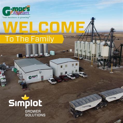 We Are Thrilled To Announce That The J R Simplot Company Has Agreed To Acquire G Macs Agteam