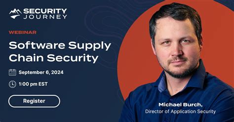 Security Journey On Linkedin Webinar Softwaresecurity Cybersecurity Supplychain