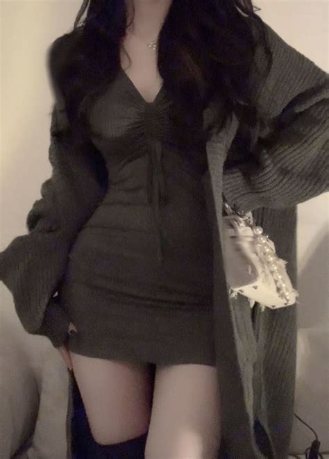 特大码200斤微胖辣妹秋冬女打底纯欲显瘦性感收腰包臀短裙连衣裙 阿里巴巴