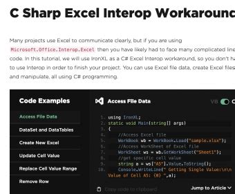 C Excel Interop Software Informer