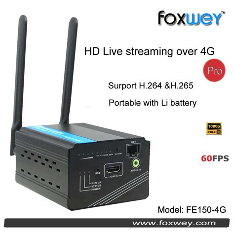 Hd Hdmi Live Streaming Devices H 265 Encoder Hardware For Video Streaming Over 4g Encoder