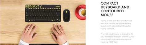Buy Logitech Mk240 Nano Wireless Usb Keyboard And Mouse Set 12 Function Keys 2 4ghz