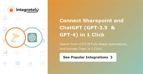 how to integrate sharepoint and chatgpt gpt 3 5 and gpt 4 1 click ️