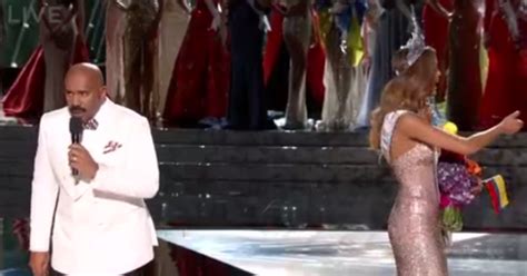 Steve Harvey Apologizes For Crowning Wrong Contestant Winner At Miss