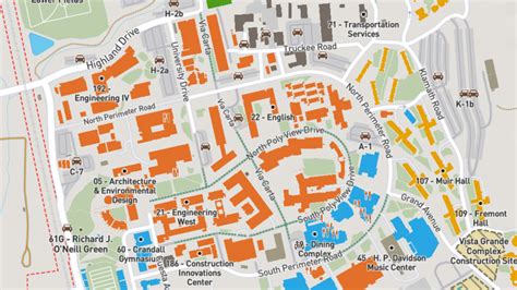 Cal Poly Slo Campus Map