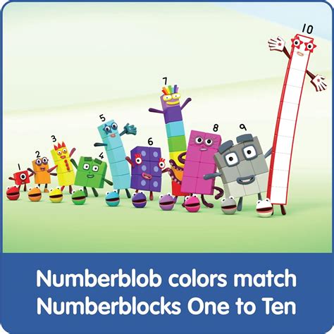 Numberblocks Numberblobs Counting Set Numberblocks Co