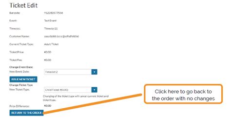 Organiser Changing Ticket Types Events Organiser Hub