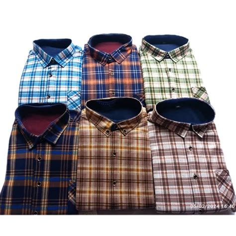 خرید و قیمت پیراهن چهار خانه ای مردانه دولایه کاملا نرم پنبه ای از غرفه