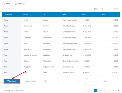 Advanced Filtering Wpdatatables Tables And Charts Wordpress Plugin