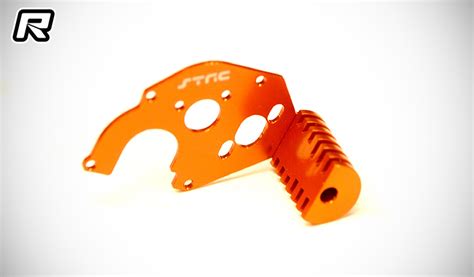 Red RC STRC CNC Machined Option Parts For Axial