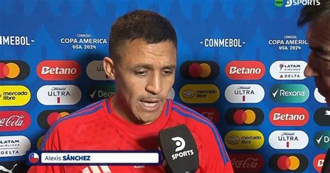 Alexis Sánchez Se Quejó Del Juego Brusco De Perú Tras Empate Con Chile