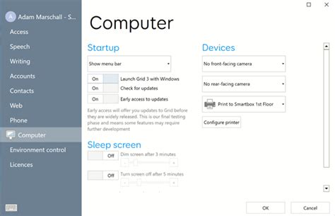 how do i set grid 3 to launch with windows smartbox hub