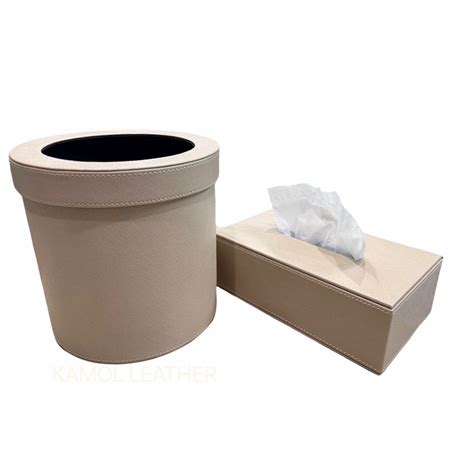 กล่องใส่ทิชชชู่ ถังขยะ เซ็ทจับคู่ งานสวยพรีเมี่ยม Shopee Thailand