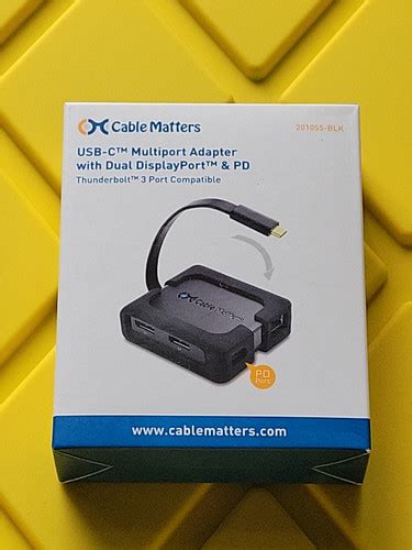 Cable Matters USB C Dual Monitor Hub 4K DisplayPort Philippines Ubuy