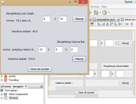 Swing Object Oriented System