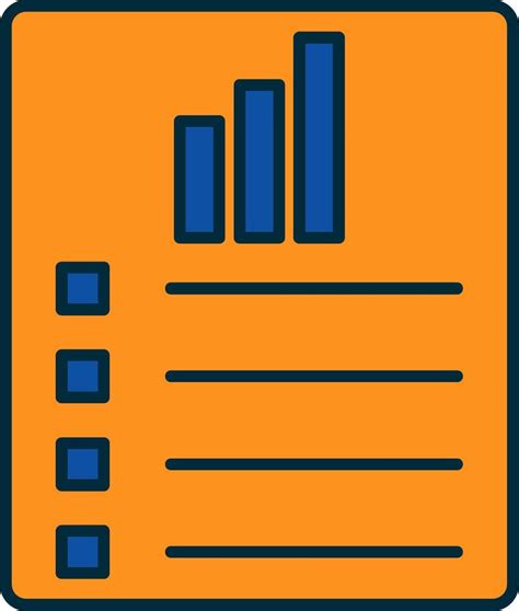 Data Report Line Filled Two Colors Icon 37161362 Vector Art At Vecteezy