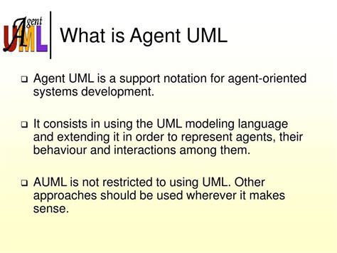 PPT Agent UML PowerPoint Presentation Free Download ID 790758
