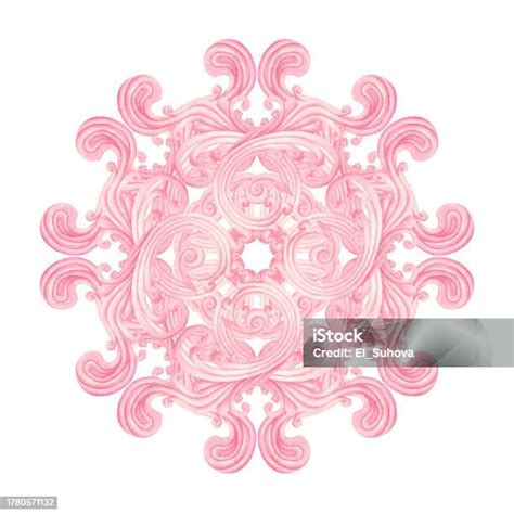 수채화 핑크 레이스 패턴 테두리 프레임 결혼식 생일 발렌타인 데이에 대 한 배너 디자인 2월에 대한 스톡 벡터 아트 및 기타 이미지 Istock