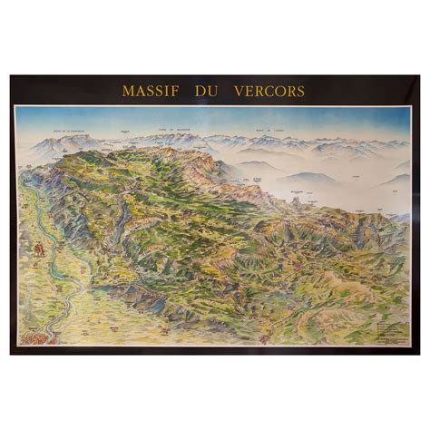 Massif Du Vercors Posters Panoramiques