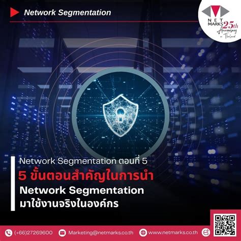 5 ขั้นตอนสำคัญในการนำ Network Segmentation มาใช้งานจริงในองค์กร