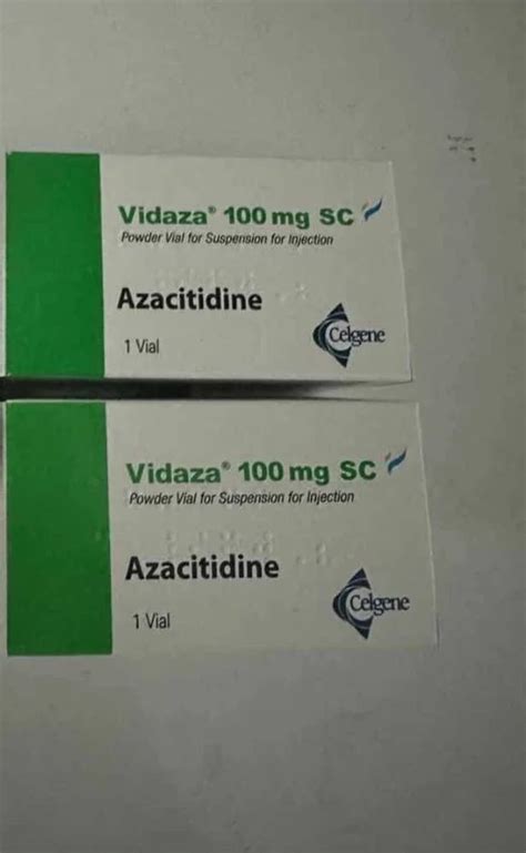 Vidaza Azacitidine 100 Mg Injection At ₹ 45800vial Azacitidine