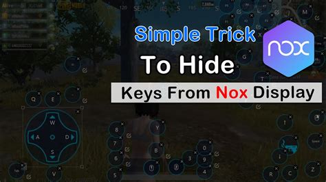How To Hide Controller Key On Nox Display Hide Keys From Nox Display Bered Gaming Tutorials