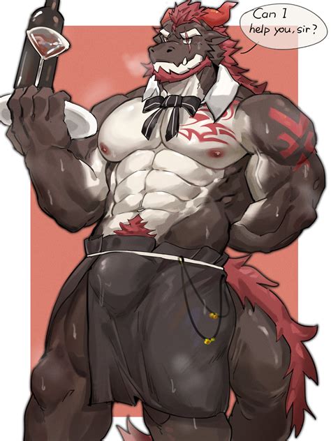 Rule 34 34 Abs Absurd Res Anthro Any Anyisdragon Arun Six Beard Biped Body Hair Bulge