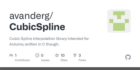 GitHub Avanderg CubicSpline Cubic Spline Interpolation Library Intended For Arduino Written