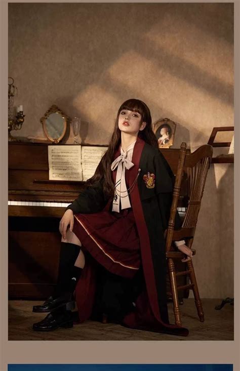 哈利波特魔法袍jk制服巫师袍连帽长短款斗篷英伦学院风男女 阿里巴巴