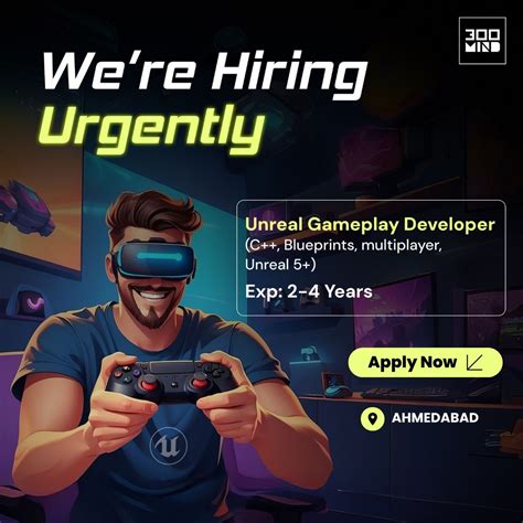 Wearehiring Unrealengine Gamedeveloper Ahmedabadjobs
