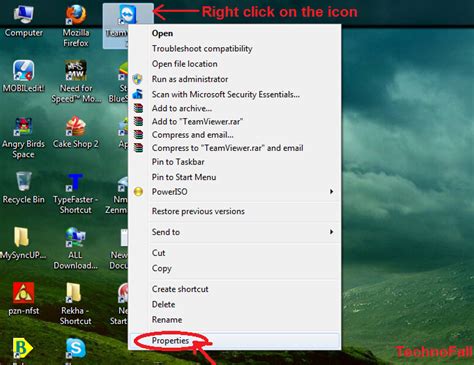 Create Shortcut 1 TechnoFall