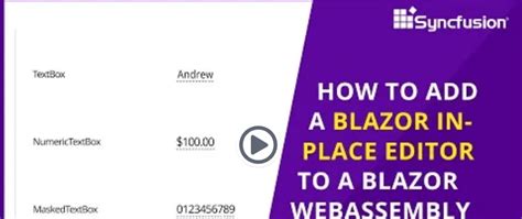 How To Add A Blazor In Place Editor To A Blazor WebAssembly App DEV