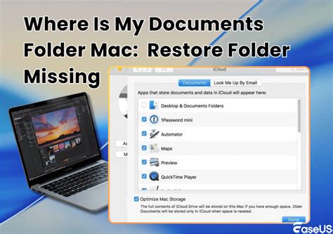 Where Is My Documents Folder Mac 4 Ways To Find It