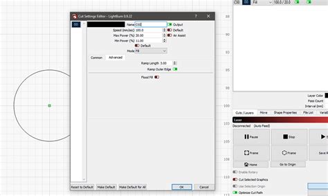 Offset Fill Acrylic Tips And Tricks LightBurn Software Forum