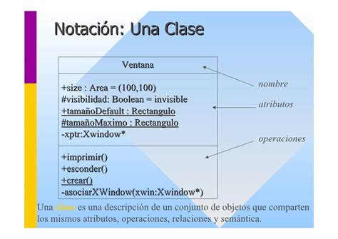 Uml Diagrama Clase Objeto
