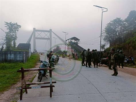 ရွှေလီကြိုးတံတားရှိ လုံခြုံရေးစခန်းကို Tnla အဖွဲ့ ဝင်ရောက်တိုက်ခိုက်၊ နမ့်ခမ်းမြို့၌ တိုက်ပွဲမ