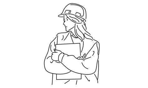 Woman Engineering Graphic By Barnawi26 · Creative Fabrica