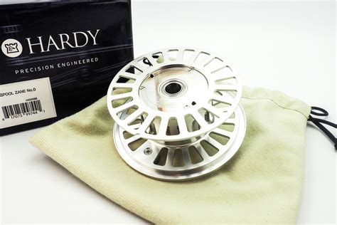 Boxed Hardy Zane No0 3 12″ Wide Drum Saltwater Salmon Fly Reel
