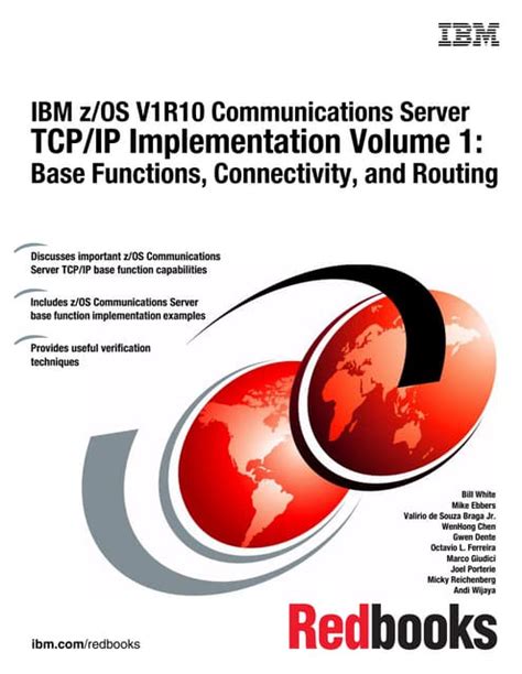 Book Ibm Zos V1r10 Communications Server Tcp Ip Implementation Volume 1 Base Functions