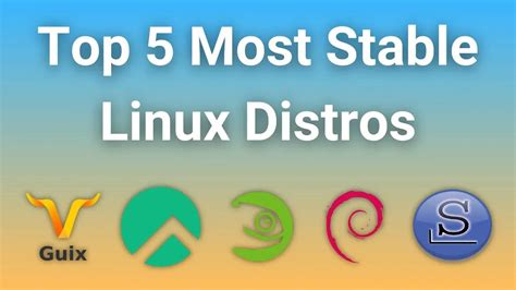 Top Most Stable Linux Distros Top Most Stable Linux Distros