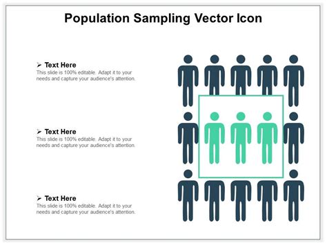 Population Sampling Vector Icon Ppt PowerPoint Presentation Gallery Slide PDF