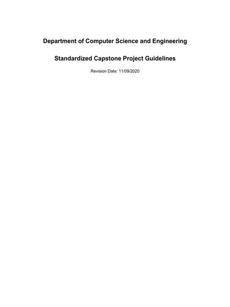 Capstone Project Guidelines Pdf Engineering Artificial Intelligence Capstone Project Guidelines Pdf Engineering Artificial Intelligence