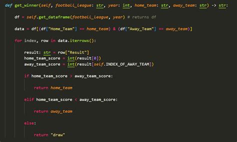 Github Jasong2001football Match Outcome Predictor