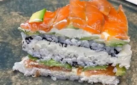 Простой суши торт рецепт с фото пошагово