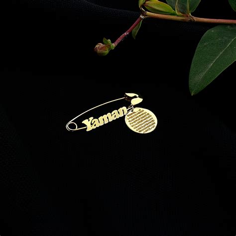 İsimli And Ayetel Kürsi Çengelli İğne