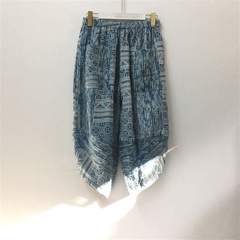 กางเกงผ้าสาลู ทรงซามูไร สไตล์ญี่ปุ่น ขากว้าง ใส่ลำลองสบายมาก ใส่ได้ทั้งผู้หญิงและผู้ชาย Shopee