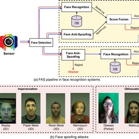 Typical Face Spoofing Attacks And Face Anti Spoofing Pipeline A Fas